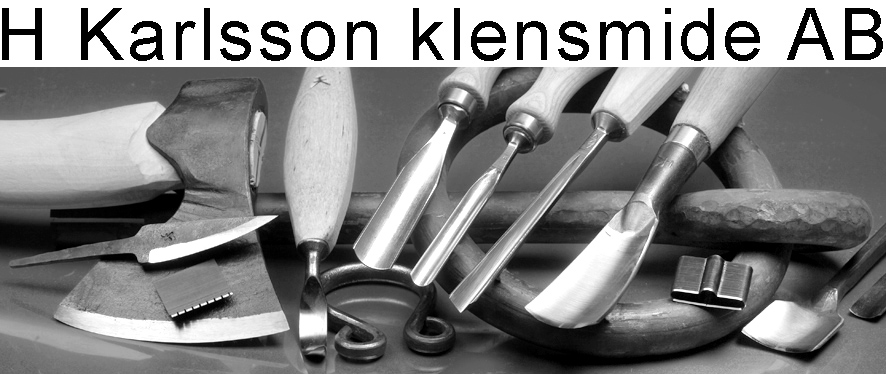 Relief/sculptural carving gouges "Bröderna Svensson" - H. Karlsson Klensmide AB